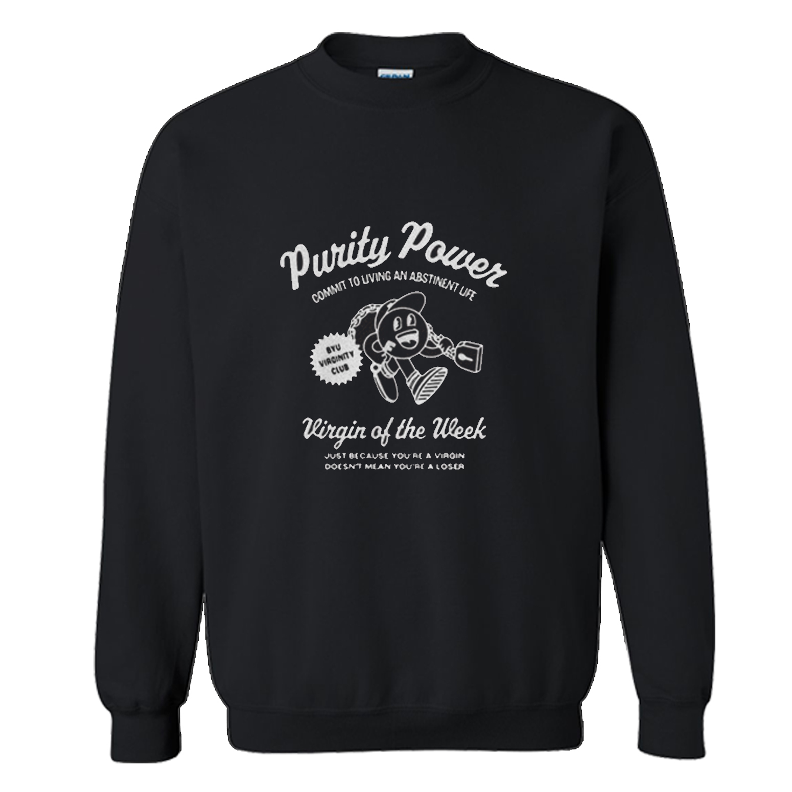 Virgin of the week Purity Power Sweatshirt KM - Kendrablanca Virgin of the week Purity Power Sweatshirt KM - Kendrablanca